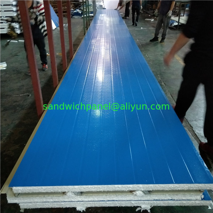 thermal insulation decorative eps sandwich roof panel 1050-50-0.476mm steel sheet