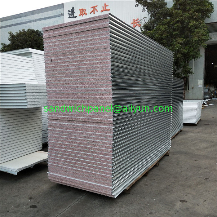 50mm 1150 type modified eps sandwich panel for  house 2 storey prefabricated buildings