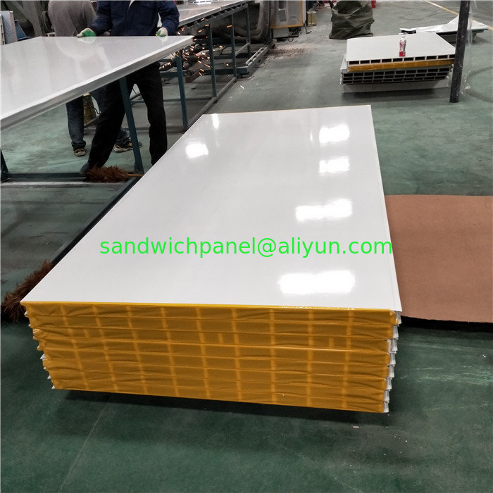 25 years firproof greywhite 1150-50-0.376mm mgo sandwich panel for clear room