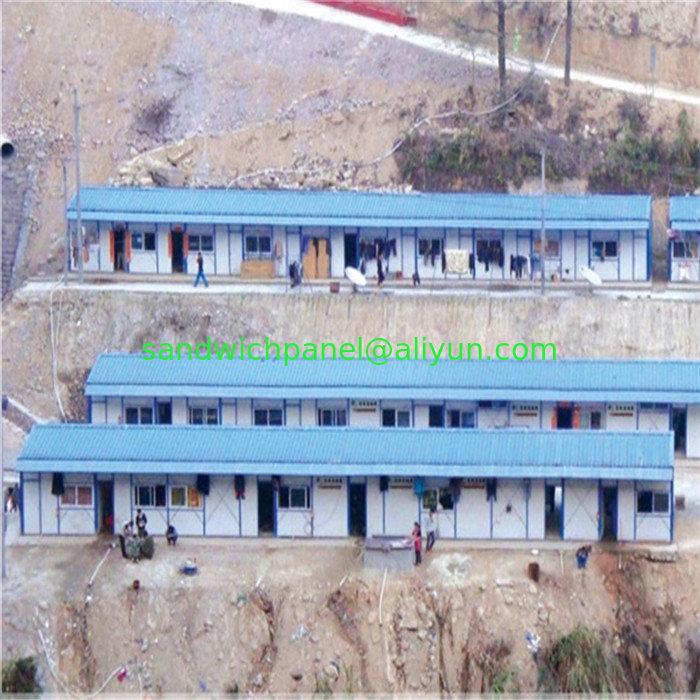 10 years light C steel K type prefabricated house fast assemble for dormitory