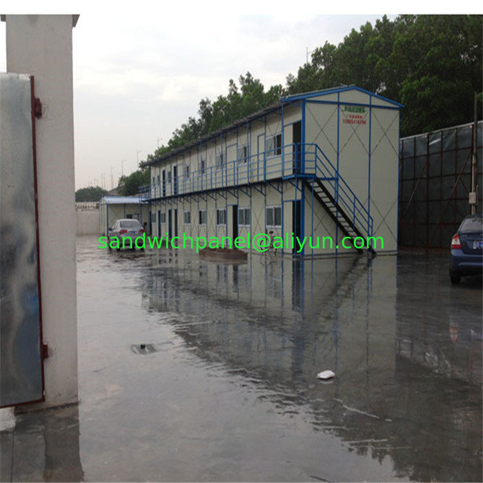 eco-friendly K type prefabricated house with waterproof , thermal insulation and heat proof