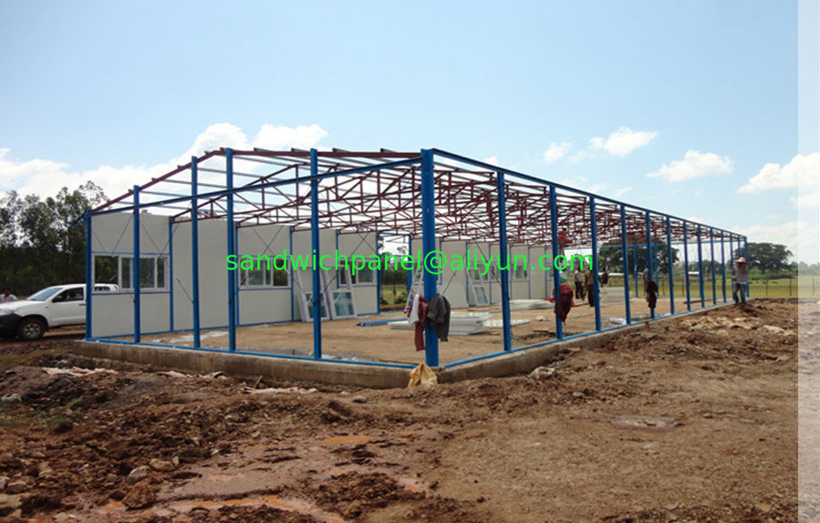K=1.82m type prefab tiny house used more than 15 years for chicken house