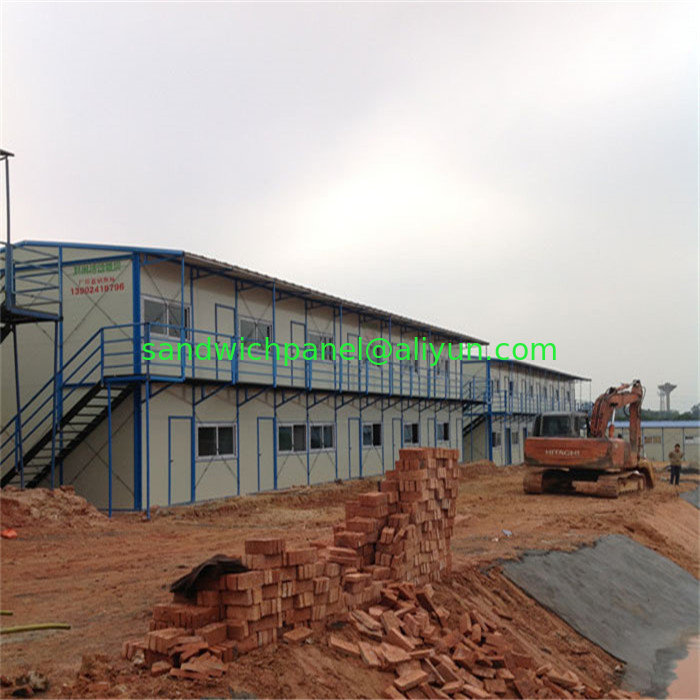 K type pre made homes with eps sandwich panel and steel structure