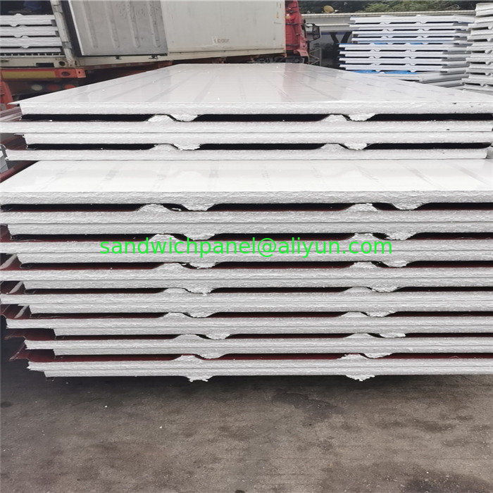 light weight 1050 -50-326mm eps sandwich roof panel for K  type prefabricated house