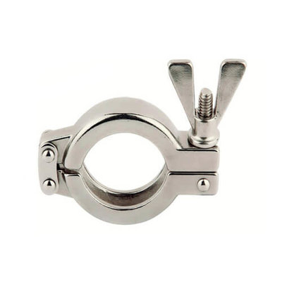 Accessorio per tubi resistente sanitario del morsetto della metropolitana del commestibile 316 dell'acciaio inossidabile 304