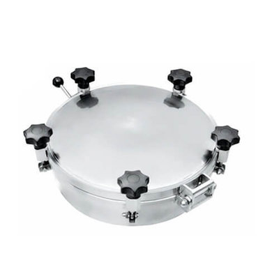 Stainless Steel 304 316L Sanitary Round Tank Manway Manhole Door Cover