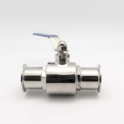 Valvola a sfera sanitaria attivata pneumatica di modo dell'acciaio inossidabile 2 con con l'estremità del Tri morsetto