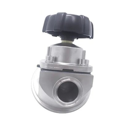 Sanitary Stainless Steel SS316L Manual Tri Clamp Diaphragm Tank Bottom Valve