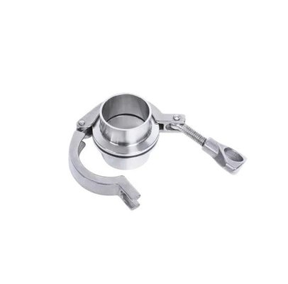 Sanitary Stainless Steel Single Pin Food Grade Tri Clamp Pipe fittings