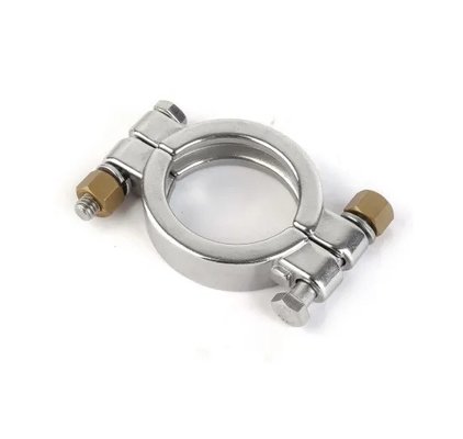 Sanitary stainless steel food grade heavy duty double pin high pressure clamp