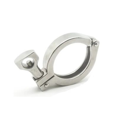 Accessorio per tubi resistente del morsetto della metropolitana 316 sanitari dell'acciaio inossidabile 304 del commestibile