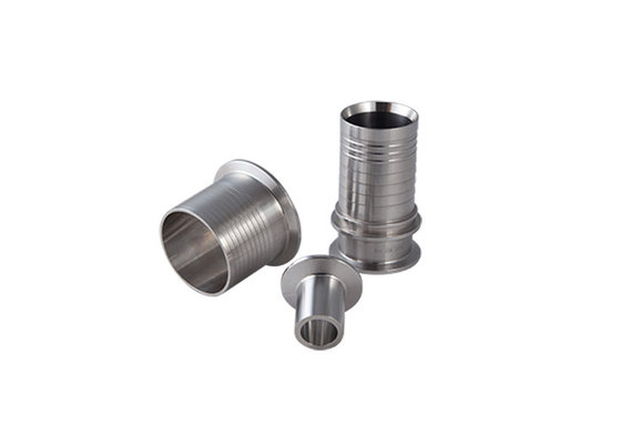 DIN Sanitary Grade 14MPHR Rubber Triclover Hose Tail Stainless Steel  Ss304 316l