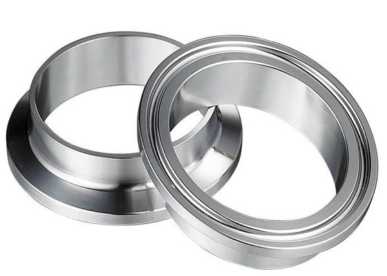 Dn10-300 Food Equipment Ferrule Adaptor Clamped Ferrule Pipe Fitting Valves