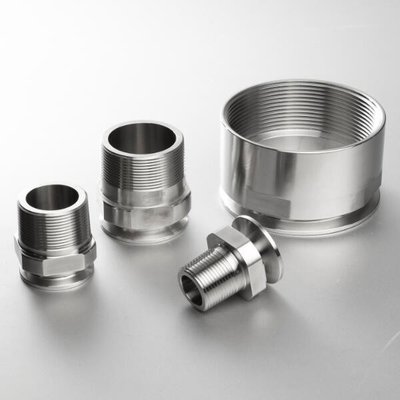 Hygienic Ferrule Adaptor Tri Clover Fittings Dn10 - Dn300 Fda Approved
