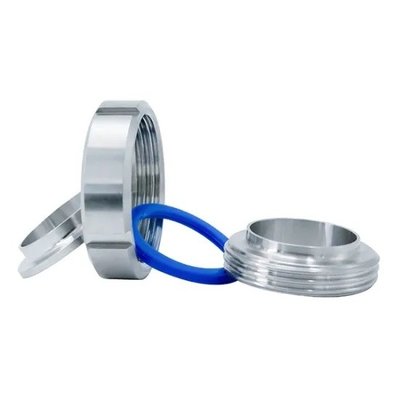Tipo rotondo CNC di DIN11850 ss 304 sanitari dell'accessorio per tubi del sindacato lisciato alla macchina