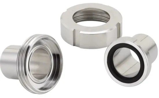 Food Grade Sanitary Stainless Steel SS304 Expand Clamp Ferrule  Pipe Fittings