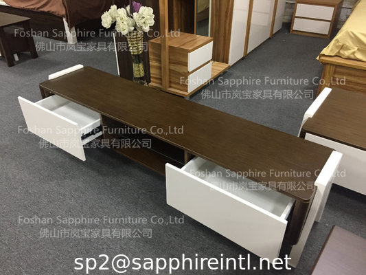 TV-175 Modern home furniture foshan economic TV Stand model furniture / Solid wood MADE with glass / High quality