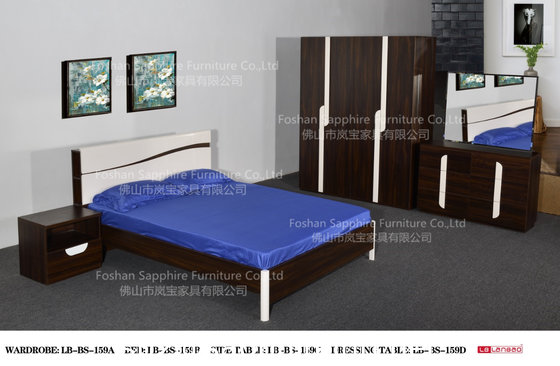 BS-159 Apartment nightstand side table wardrobe cabinet, MDF hotel bedroom furniture Modern furniture homes foshan