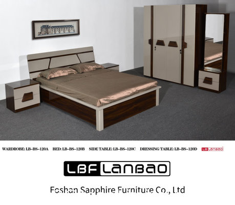 BS-120 Apartment nightstand side table wardrobe cabinet, MDF hotel bedroom furniture Modern furniture homes foshan