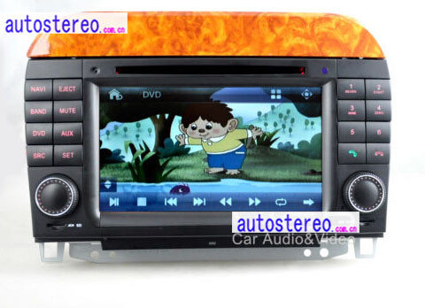 7 Inch Mercedes Benz Sat Nav DVD GPS Stereo Navigation Multimedia
