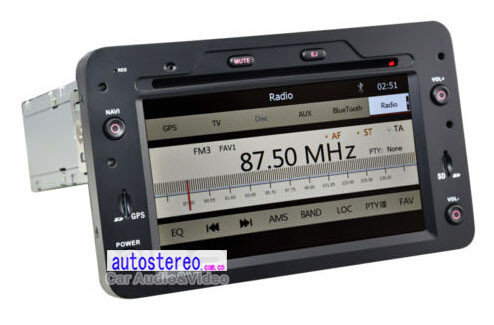 Multimedia Car Navigation System Autoradio Touch Screen DVD Player