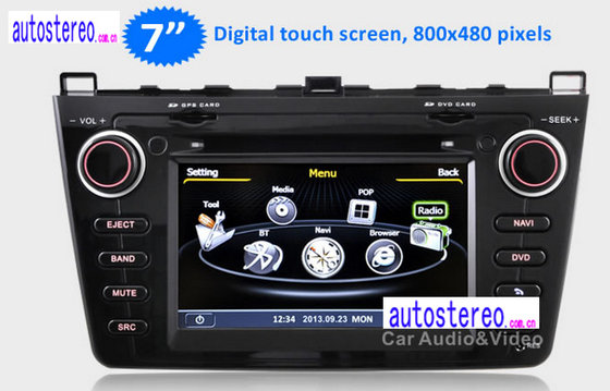 Three Zone Japanese Car Stereo with USB Port , Bluetooth Car Stereo