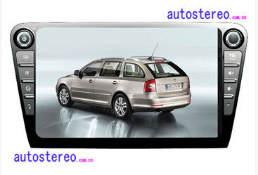 VW Skoda Octavia Touch Screen Sat Nav Entertainment In Car Video Player