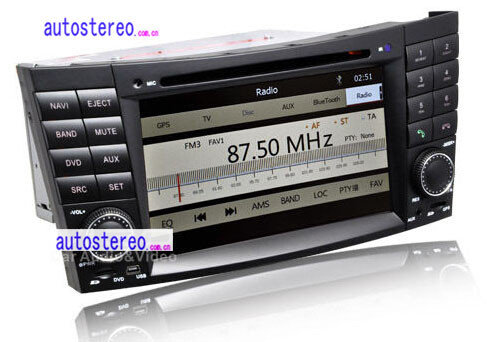GPS DVD Player Double Din Stereo SAT NAV Automobile Autoradio