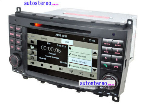 DVD Player GPS Navigation Mercedes Benz Car Stereo for Mercedes-Benz