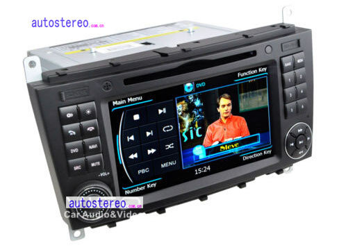 Auto Radio GPS Satnav Headunit 7'' Car Stereo Systems With Dual Zone