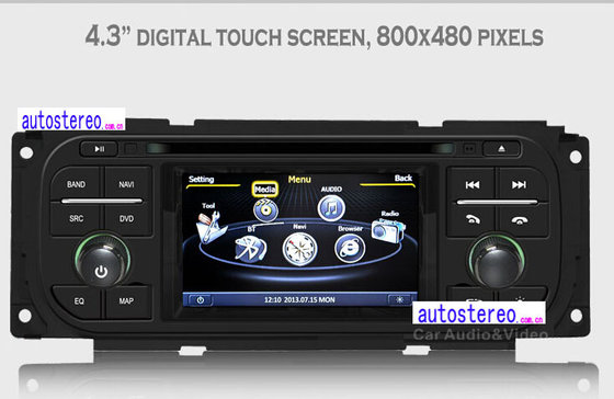 Bluetooth Multimedia Sat Nav , Car Navigation System With Sat Nav