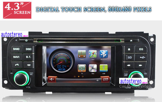 4.3" Car Stereo Navigation System for Chrysler / Dodge / Jeep