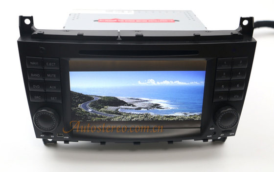 Bluetooth Car DVD Sat Nav Mercedes Benz W203 800 x 480 Pixels
