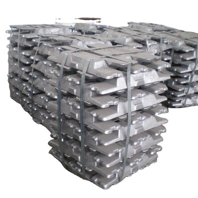 Non Alloy Primary Pure Aluminum Ingot 99.7% Purity 25lkg/Piece