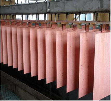 Bending Electrolytic Copper Cathodes , 99.99% Thick Copper Plate