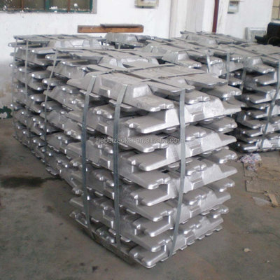 Pure 1 Lb Aluminum Ingot , 99.7% A7 Aluminium Ingot Bundles