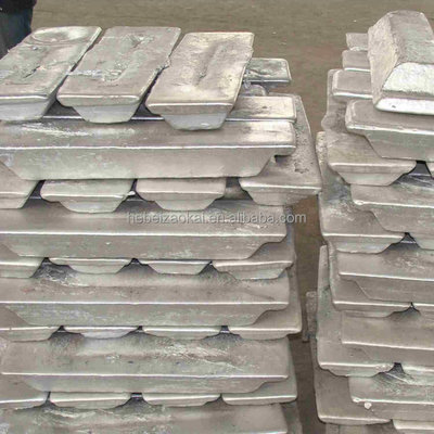 99.99% Mg Magnesium Metal Ingot , Non Alloy Pure Magnesium Ingot