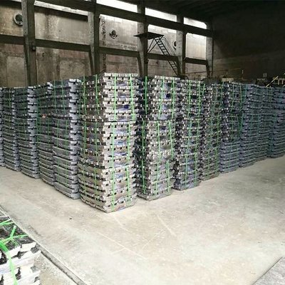 99.994% Radiation Protection Lead Ingot , Electrolytic Lead Block Industrial Counter Weight
