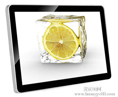 55" LCD Indoor Digital Advertising player Touch machine , Digital Signage Wall Mount