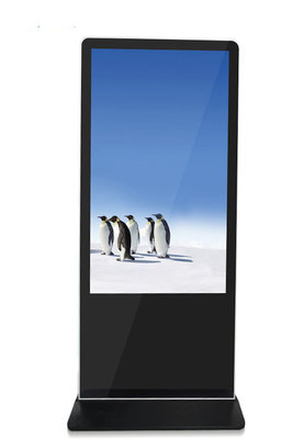 1080P Media Player Floor Standing Kiosk HD Marble for Shopping Mall