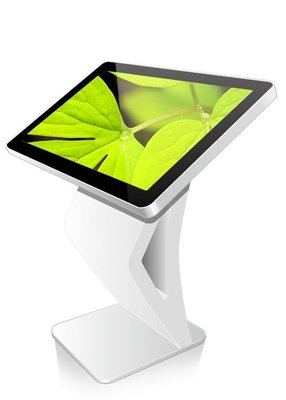 Infrared Touch Screen Kiosk Stand Internet Version For Airports , Outdoor Information Kiosk