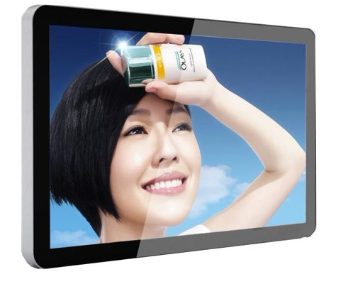 1080P HD Wall Mounted Digital Signage Digital Advertising Displays For Shopping Malls