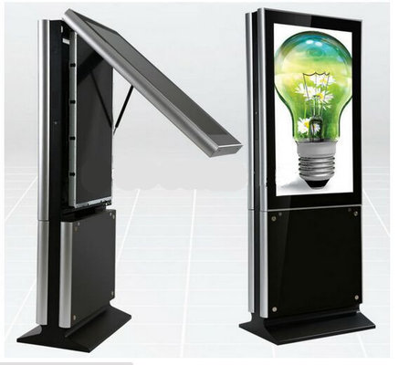 55 Inch Floor Standing LCD Advertising Player For Airport And Metro