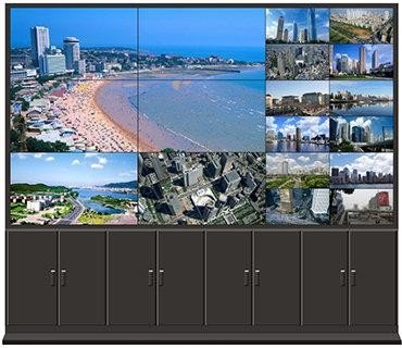 Ultra Thin TFT LED Video Panels Display 55 Inch 400 Nits Samsung DID