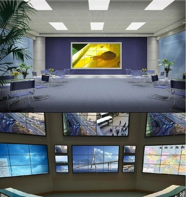 Hiring Performance Flexible Curtain Curve LED Screen / 55 Inch Ultra-thin LCD Display Panel
