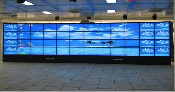 DID LCD Video Walls P5 SMD 3528 See Through Flexible Programmable 55 Inch LED Curtain Display