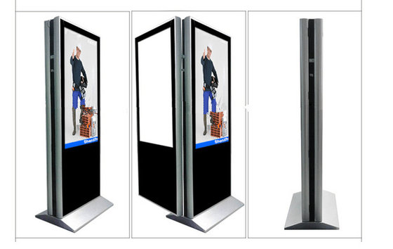 Freestanding digital displays , Slim Multi Touch Screen Kiosk