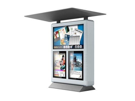 1500nits Interactive Outdoor Display with Wifi / 3G , Outdoor Touch Screen Displays