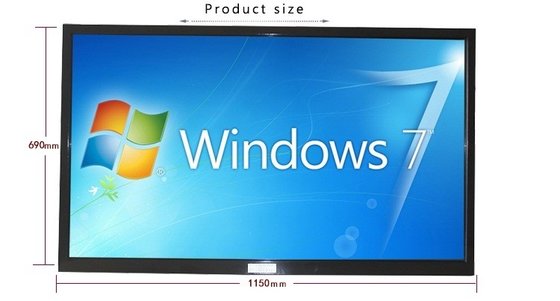 Multi touch screen interactive LCD whiteboard , Media Player Kiosk