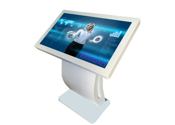 High Definition Floor Standing Kiosk 42 Inch Touch screen Kiosk For Hotels / Banks